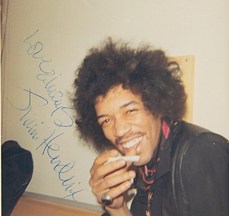 Sell Jimi Hendrix Autographs, Handwritten Lyrics, Music Memorabilia ...