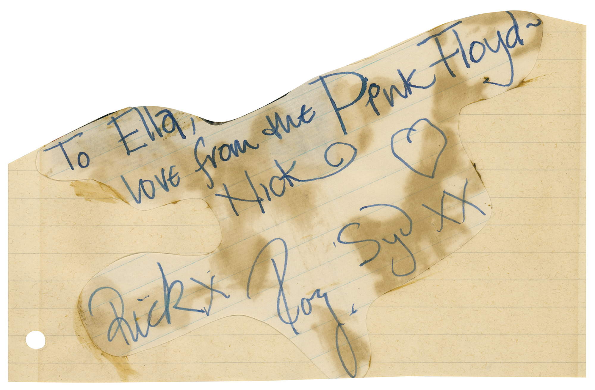 Sell Pink Floyd Signed Albums, Autographs, Music Memorabilia with RR ...