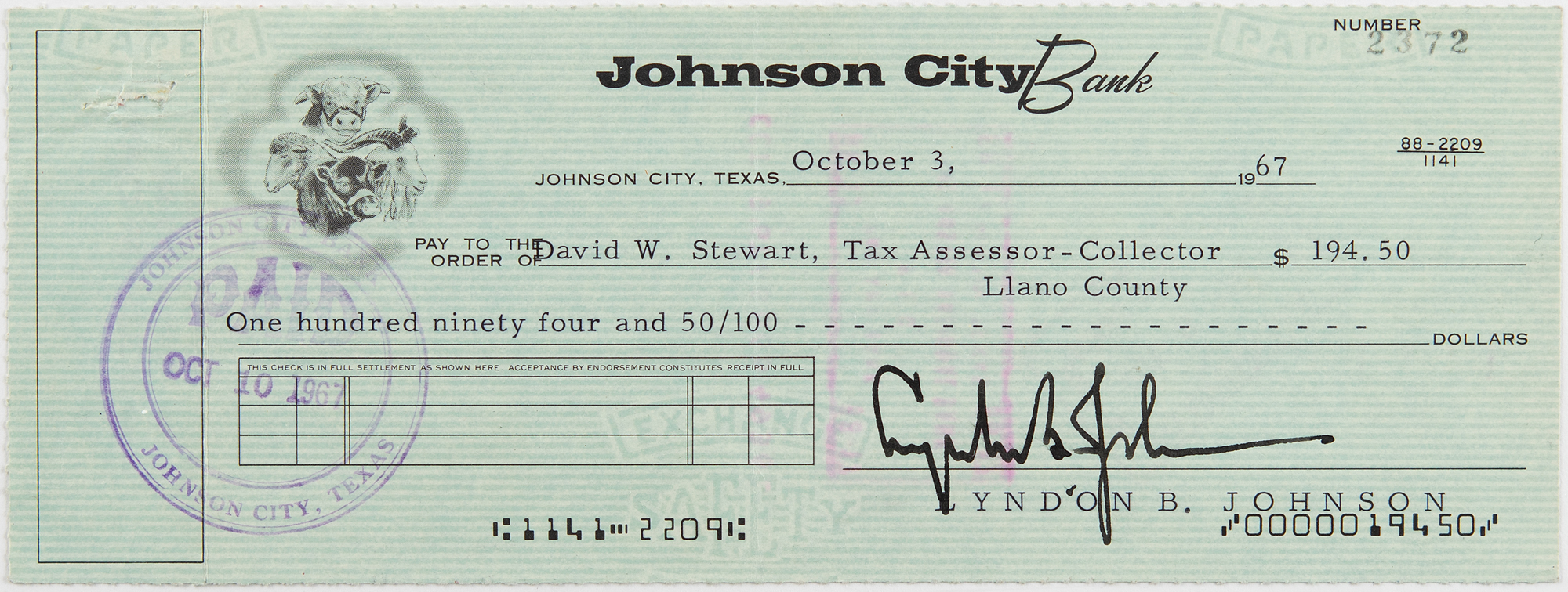 RR Auction sees Steve Jobs Signed Check Quadruple Estimate of $25,000 in May Auction
