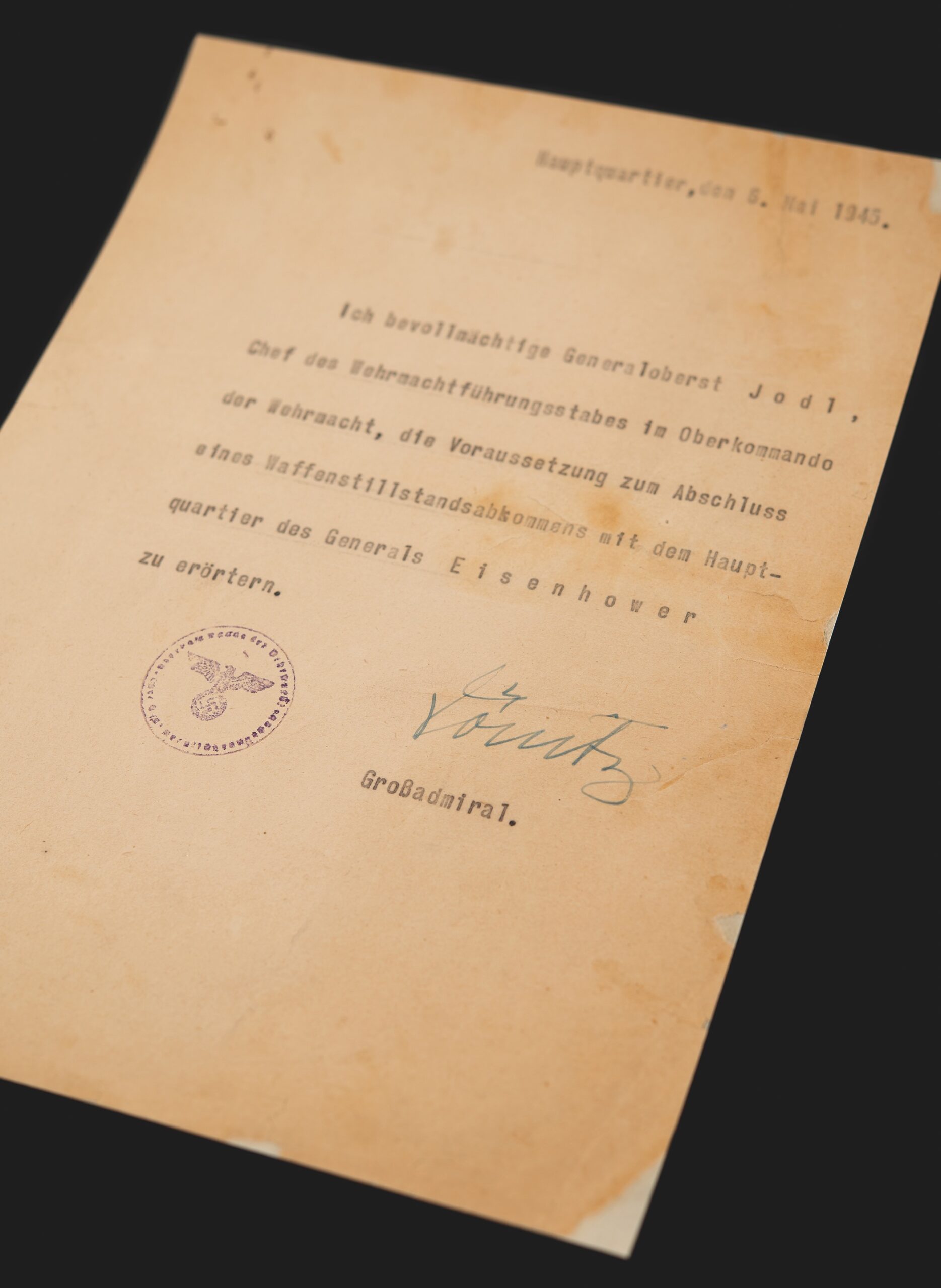 The Final Hours: Dönitz, Jodl, and the End of the Third Reich - Content ...